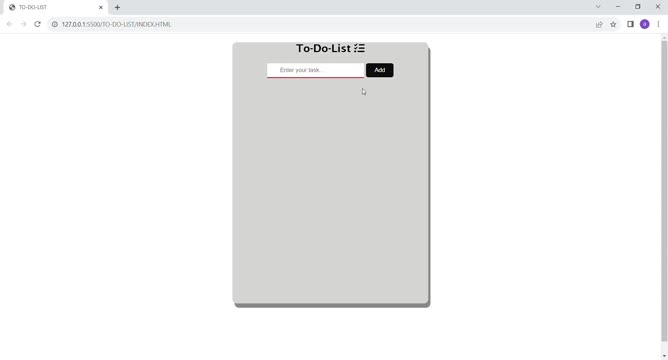 Amina Hanna on LinkedIn: 🚀 To-Do-List using HTML, CSS, and JavaScript ... Amina Hanna on LinkedIn: 🚀 To-Do-List using HTML, CSS, and JavaScript ...