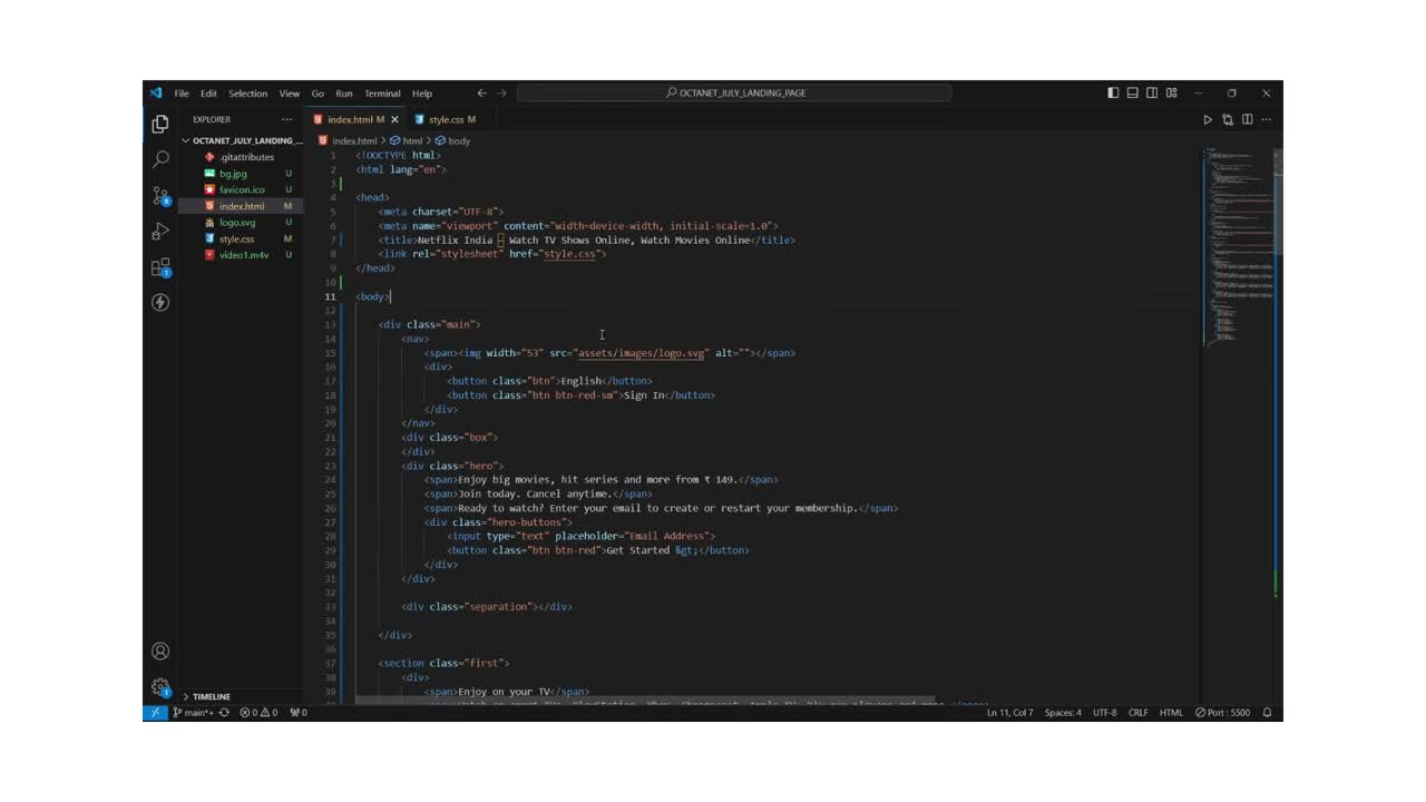 Abhinav dhyani on LinkedIn: #webdevelopment #uiux #netflix #landingpage ... Abhinav dhyani on LinkedIn: #webdevelopment #uiux #netflix #landingpage ...