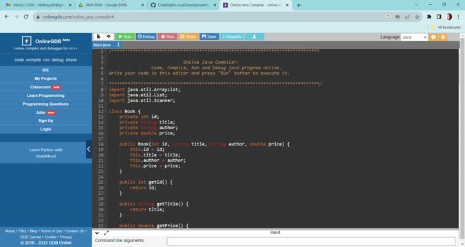 Completed Java Internship at CodeAlpha | Nikitha Y S posted on the ... Completed Java Internship at CodeAlpha | Nikitha Y S posted on the ...