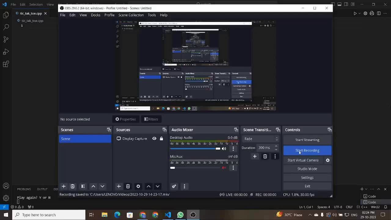 Chitrang Verma on LinkedIn: #codesoft #cplusplus #tictactoe # ... Chitrang Verma on LinkedIn: #codesoft #cplusplus #tictactoe # ...