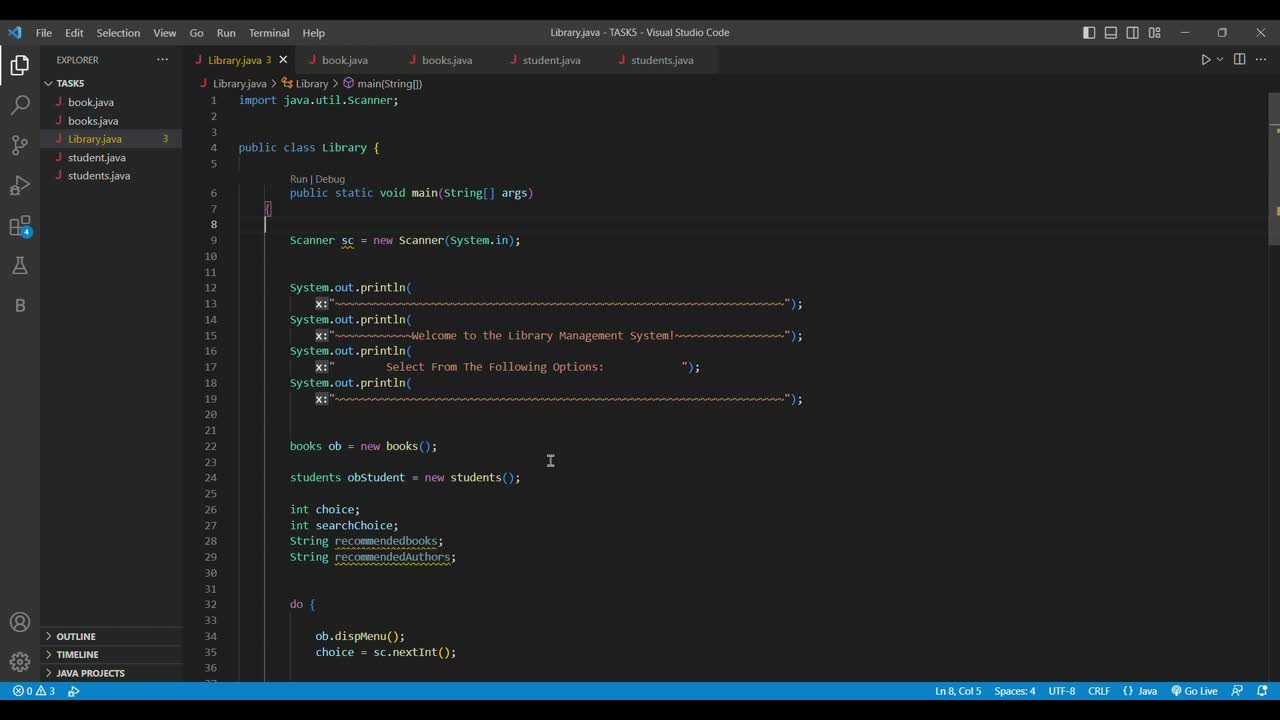 Vinit Sontakke on LinkedIn: #task5 #java #javadeveloper #oaisisinfobyte ... Vinit Sontakke on LinkedIn: #task5 #java #javadeveloper #oaisisinfobyte ...