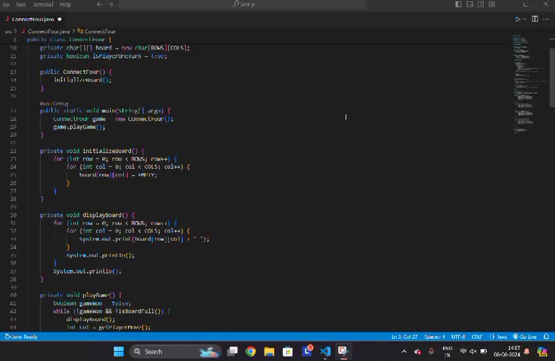 Sujeet Dubey on LinkedIn: #java #programming #connectfour # ... Sujeet Dubey on LinkedIn: #java #programming #connectfour # ...