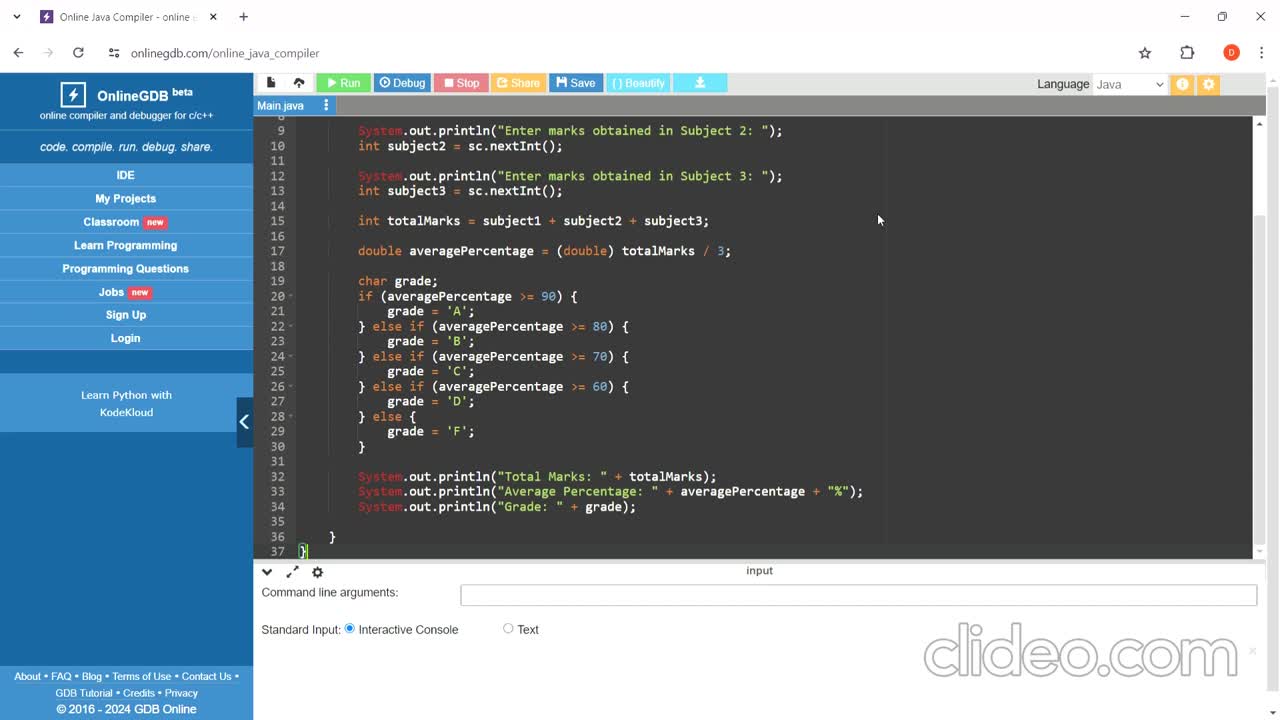 DEEPAK SIDHARDH S on LinkedIn: #javaprogramming #codsoft #challengeaccepted DEEPAK SIDHARDH S on LinkedIn: #javaprogramming #codsoft #challengeaccepted