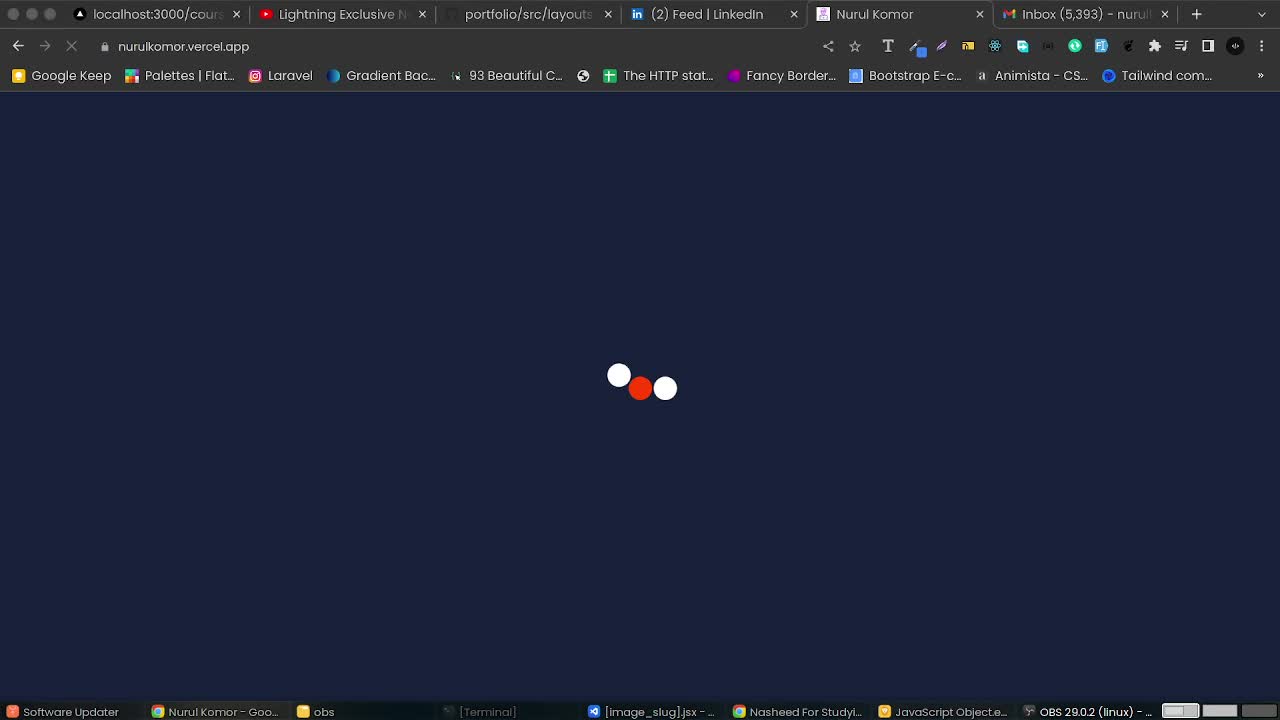 Nurul Komor on LinkedIn: I created my portfolio webpage using react js ... Nurul Komor on LinkedIn: I created my portfolio webpage using react js ...