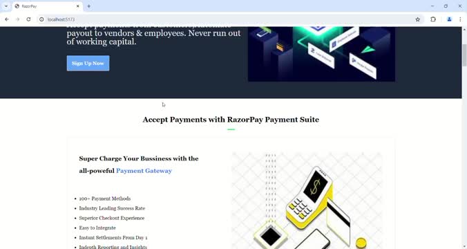 Designing a sleek website for Razorpay using HTML and Tailwind CSS ... Designing a sleek website for Razorpay using HTML and Tailwind CSS ...