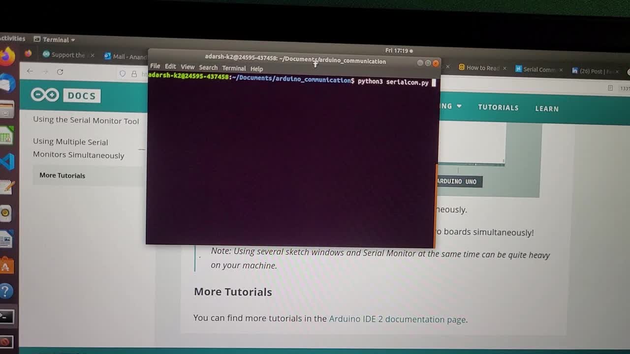 Anandhu S on LinkedIn: #arduino #python #learning Anandhu S on LinkedIn: #arduino #python #learning