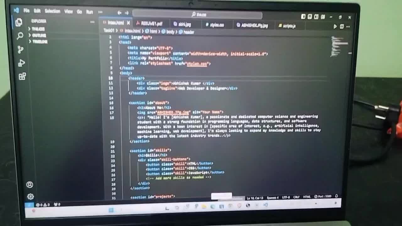 Mr. Abhishek Kumar on LinkedIn: #webdevelopment #html #css #portfolio # ... Mr. Abhishek Kumar on LinkedIn: #webdevelopment #html #css #portfolio # ...