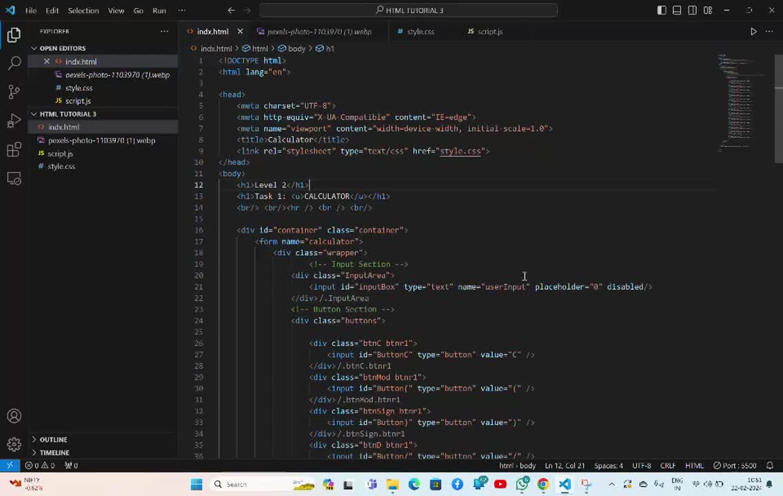 Devesh Singh Chauhan on LinkedIn: #codsoft #webdelopment Devesh Singh Chauhan on LinkedIn: #codsoft #webdelopment
