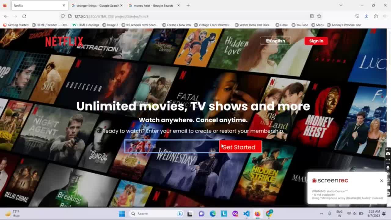 Abhiraj Rajput on LinkedIn: #frontenddevelopment #html #css #netflixclone Abhiraj Rajput on LinkedIn: #frontenddevelopment #html #css #netflixclone