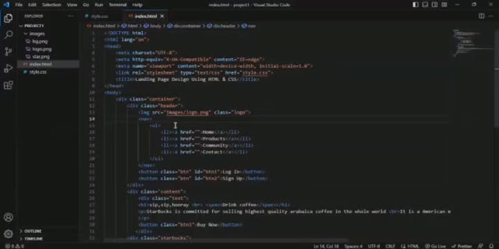 Sindhu Madhuri on LinkedIn: #html #css #landingpage #webdevelopment Sindhu Madhuri on LinkedIn: #html #css #landingpage #webdevelopment