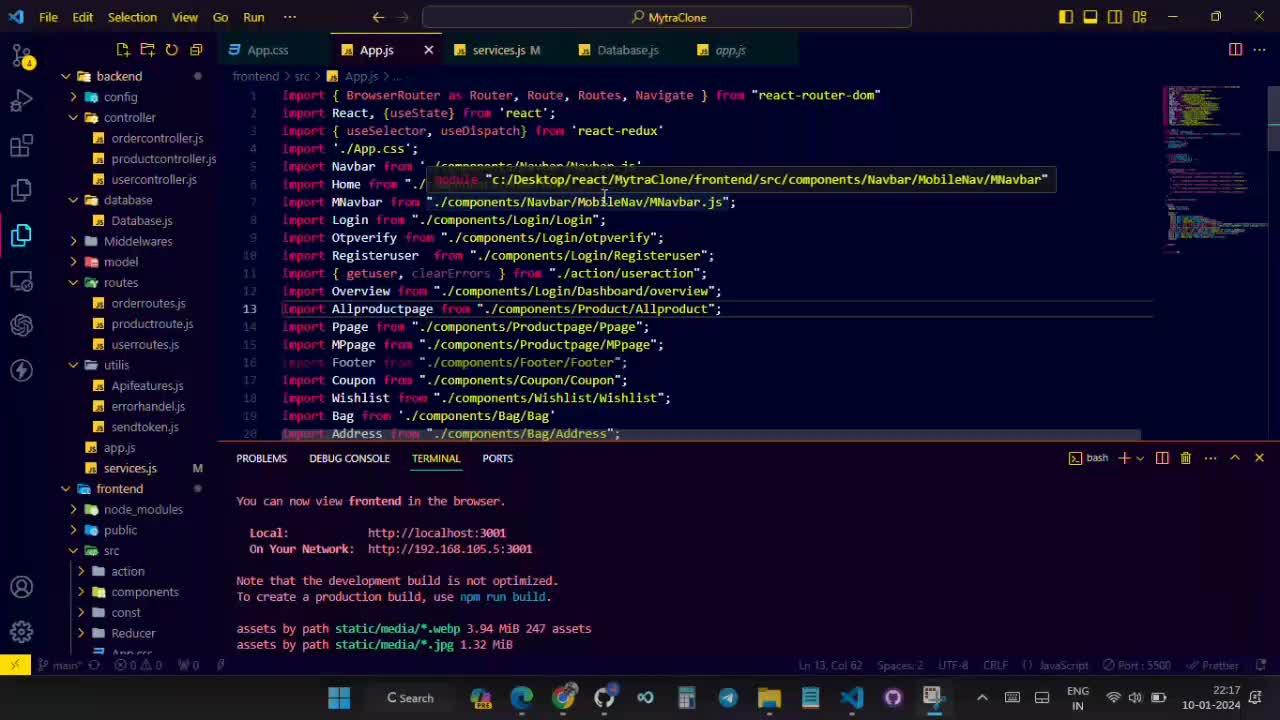 Sourabh Pedanekar on LinkedIn: Myntra clone frontend is ready, have a ... Sourabh Pedanekar on LinkedIn: Myntra clone frontend is ready, have a ...