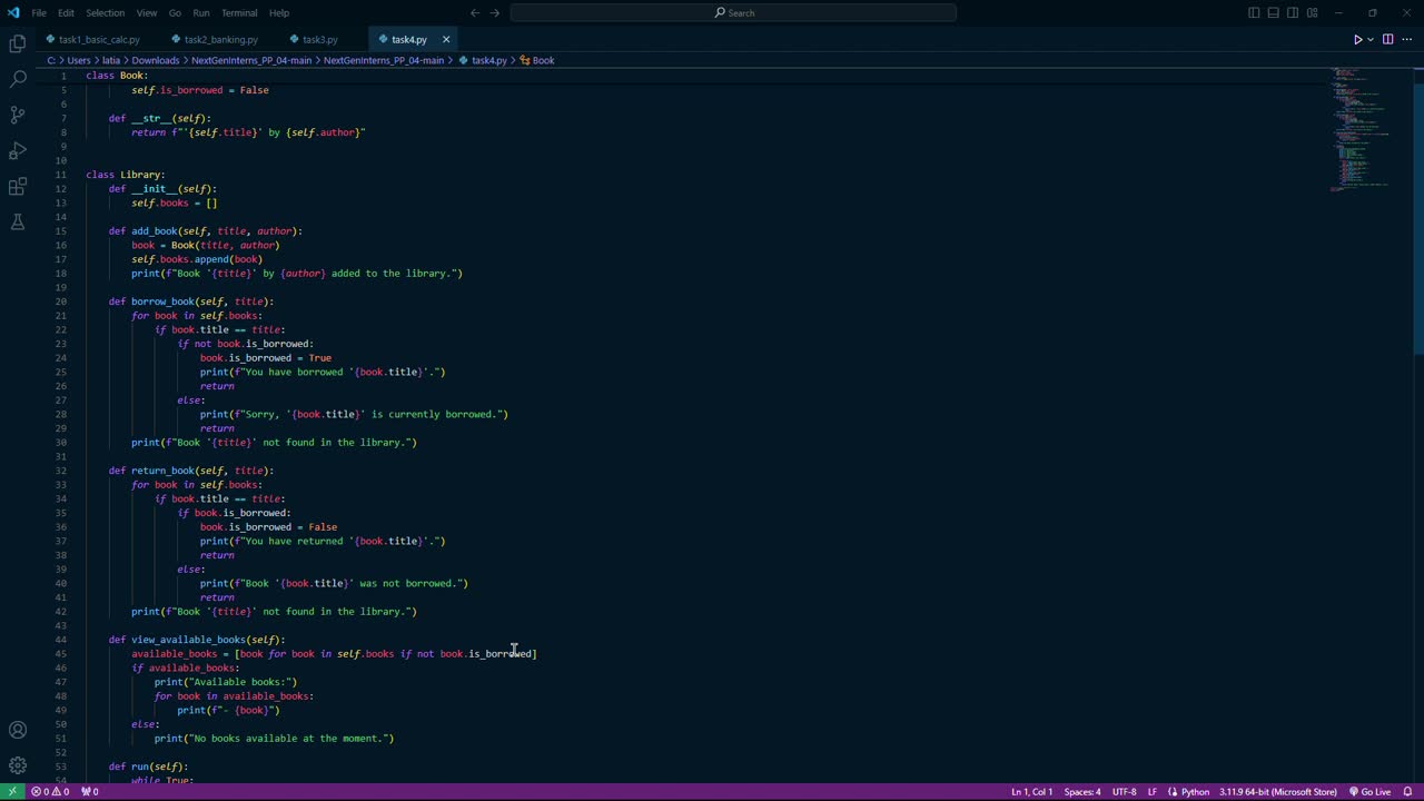 Krishna Kumar Agrahari on LinkedIn: #python #librarymanagementsystem # ... Krishna Kumar Agrahari on LinkedIn: #python #librarymanagementsystem # ...