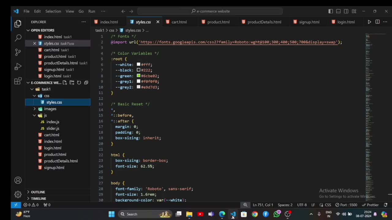 Jeel Prajapati on LinkedIn: #internship #webdevelopment #ecommerce Jeel Prajapati on LinkedIn: #internship #webdevelopment #ecommerce