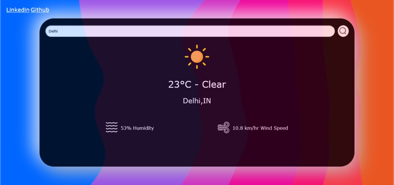 Aman Kumar on LinkedIn: #project #reactjs #openweatherapi # ... Aman Kumar on LinkedIn: #project #reactjs #openweatherapi # ...