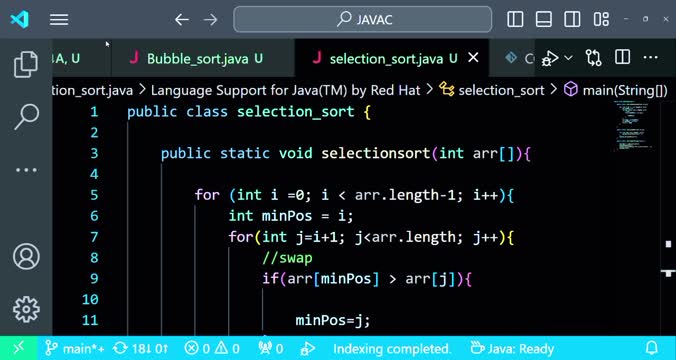 Aayush Anand on LinkedIn: #java #codingchallenge #selectionsort # ... Aayush Anand on LinkedIn: #java #codingchallenge #selectionsort # ...