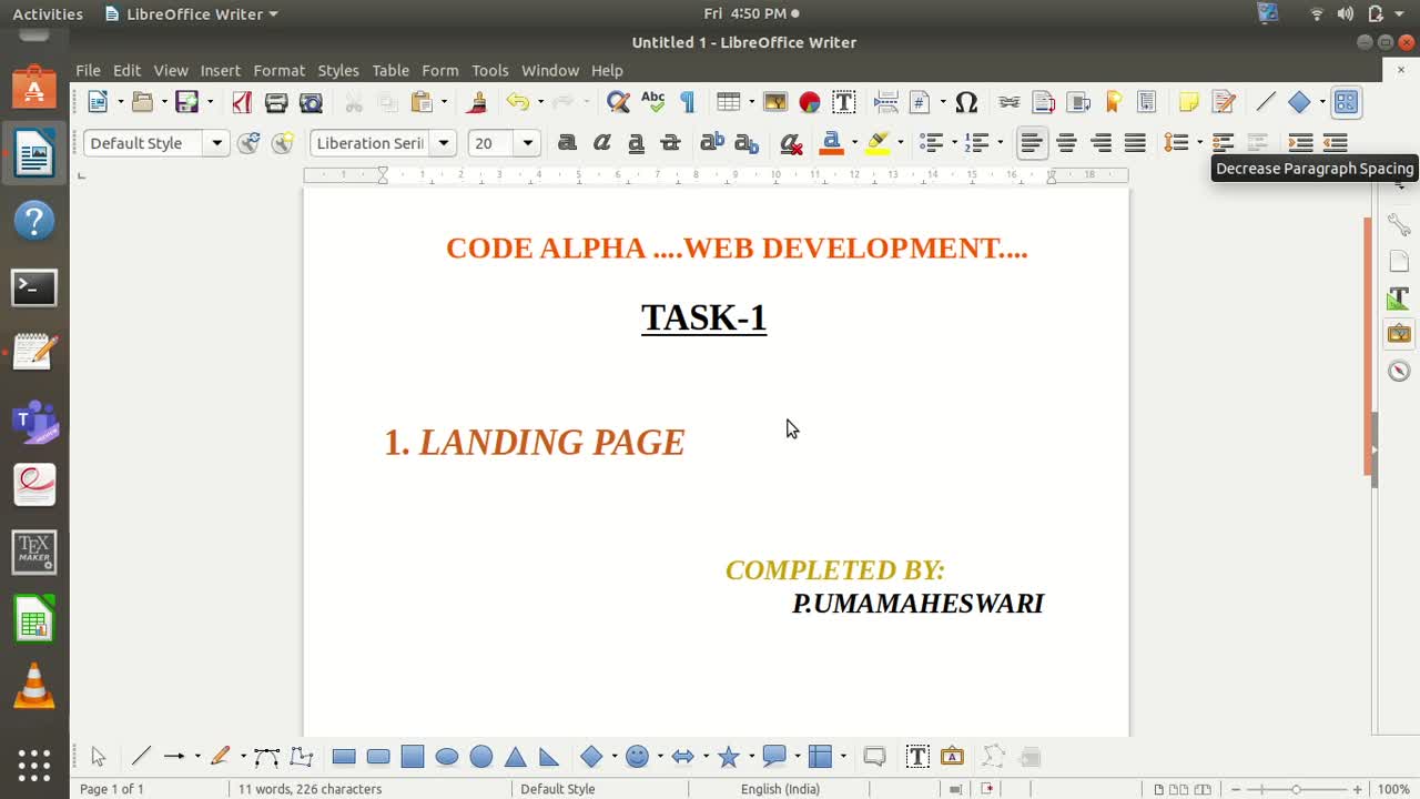 Umamaheswari Prabagiri on LinkedIn: #html #css #js #codealpha # ... Umamaheswari Prabagiri on LinkedIn: #html #css #js #codealpha # ...