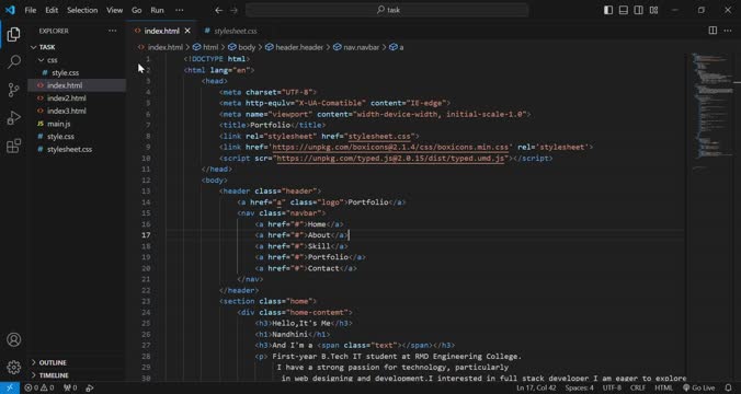 Nandhini Boopathi on LinkedIn: #webdevelopment #codsoft #internship Nandhini Boopathi on LinkedIn: #webdevelopment #codsoft #internship