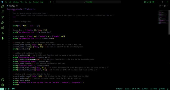 Sumit Dubey on LinkedIn: #dataanalysis #python #internship # ... Sumit Dubey on LinkedIn: #dataanalysis #python #internship # ...