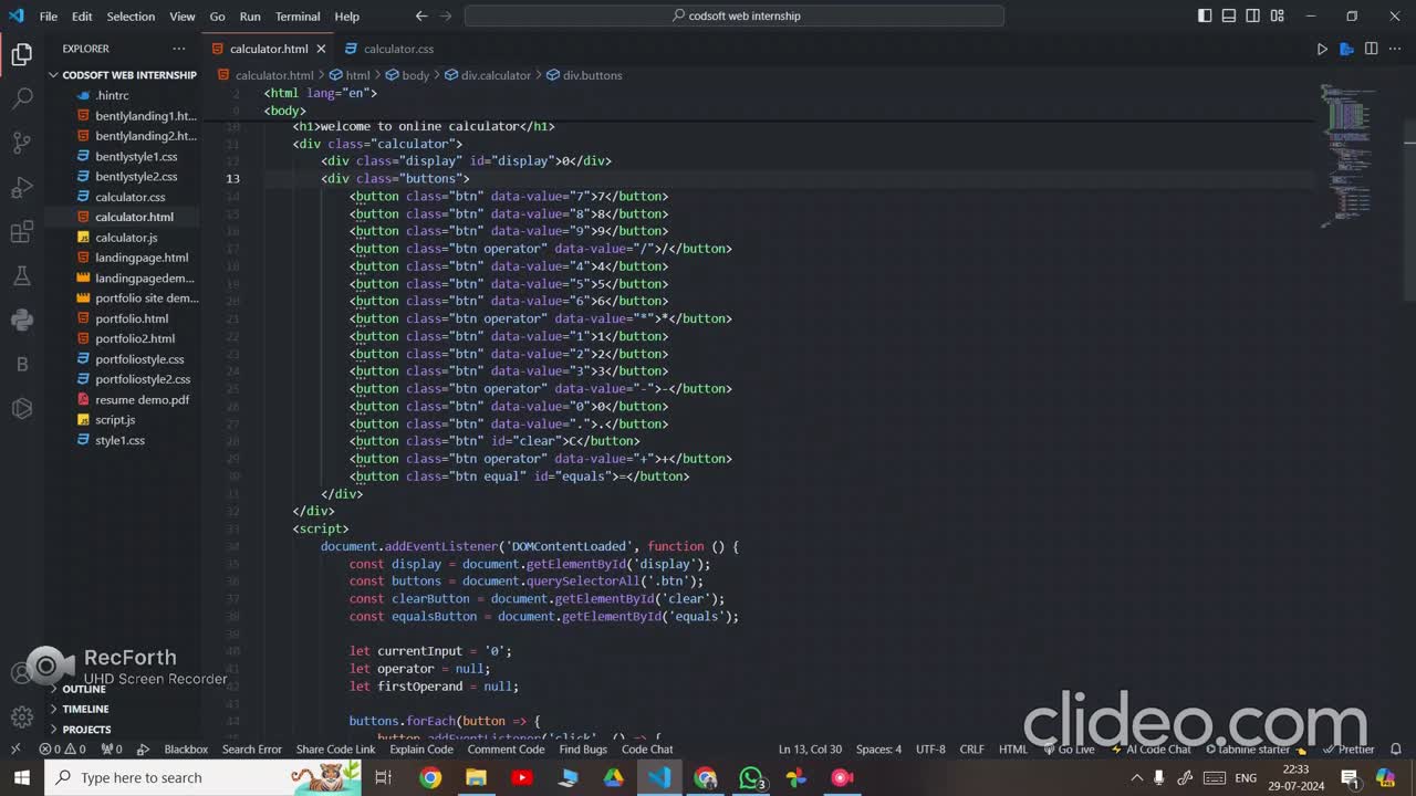 Dinesh Rajasekhar on LinkedIn: #codsoft #internship #html #css # ... Dinesh Rajasekhar on LinkedIn: #codsoft #internship #html #css # ...