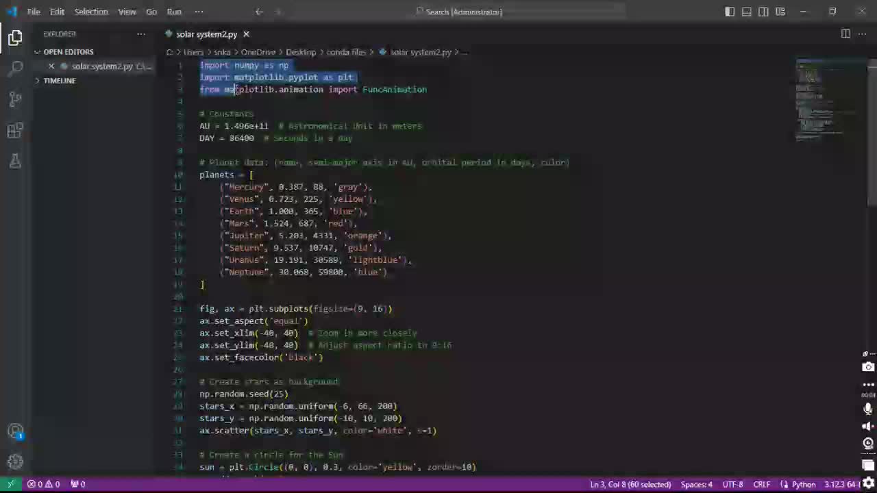 Srikanth J on LinkedIn: #python #matplotlib #datavisualization #space # ... Srikanth J on LinkedIn: #python #matplotlib #datavisualization #space # ...