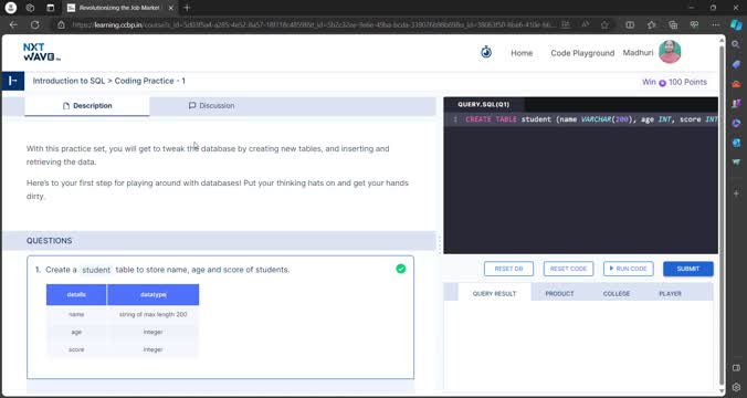 Madhuri Sanke on LinkedIn: #30daysofcode #database #sql #ccbp #day25 # ... Madhuri Sanke on LinkedIn: #30daysofcode #database #sql #ccbp #day25 # ...