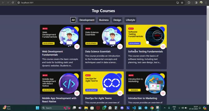 Abhishek Saini on LinkedIn: #project22 #topcourses #reactjs #learning # ... Abhishek Saini on LinkedIn: #project22 #topcourses #reactjs #learning # ...