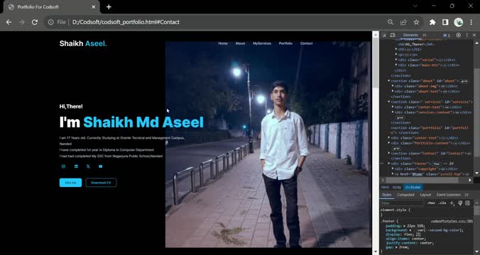 Shaikh Md Aseel on LinkedIn: #webdesign #portfolioshowcase #html #css Shaikh Md Aseel on LinkedIn: #webdesign #portfolioshowcase #html #css