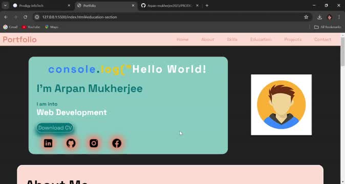 Arpan Mukherjee on LinkedIn: #webdevelopment #prodigyinfotech #coding # ... Arpan Mukherjee on LinkedIn: #webdevelopment #prodigyinfotech #coding # ...