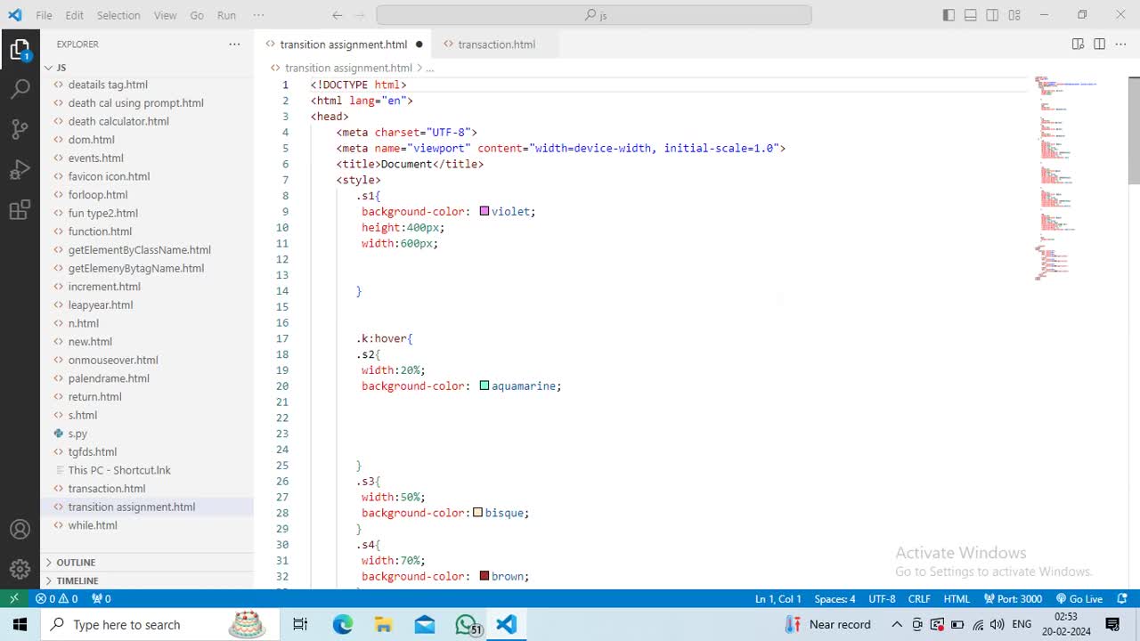 sirisha krishna Mooraboina on LinkedIn: #css #html sirisha krishna Mooraboina on LinkedIn: #css #html