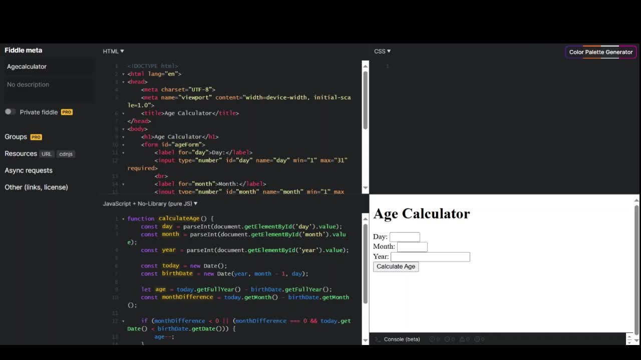 Dhivyaa M on LinkedIn: #web #codealpha #javascript #html Dhivyaa M on LinkedIn: #web #codealpha #javascript #html