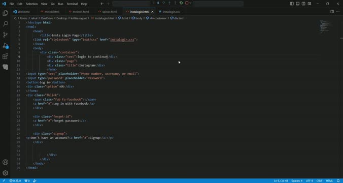 Kritika Rajput on LinkedIn: #html5 #css3 Kritika Rajput on LinkedIn: #html5 #css3