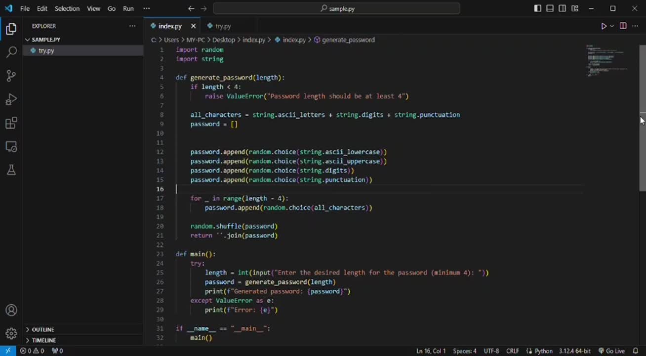 Vishwa Raj M K on LinkedIn: #codesoft #codesoft #pythonprogramming Vishwa Raj M K on LinkedIn: #codesoft #codesoft #pythonprogramming