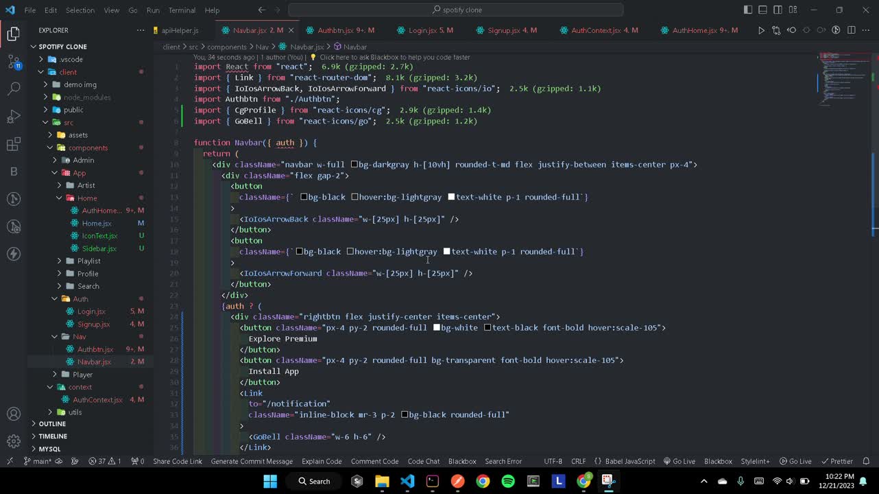 Satyam Kumar on LinkedIn: Day-6 Spotify clone Implemented complex ... Satyam Kumar on LinkedIn: Day-6 Spotify clone Implemented complex ...