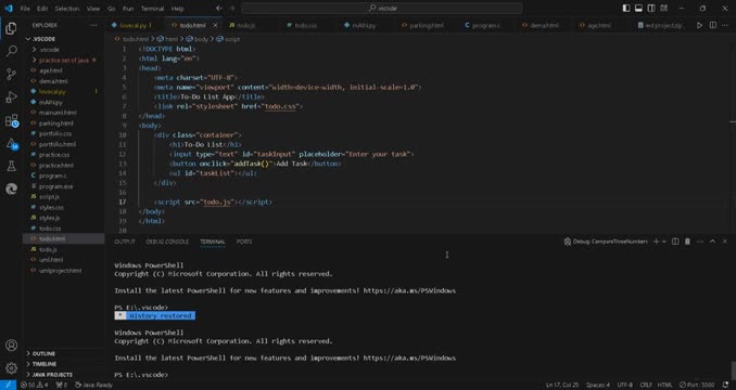 Ketan Bhaskar on LinkedIn: #html #css #javascript #webdevelopment #todolist Ketan Bhaskar on LinkedIn: #html #css #javascript #webdevelopment #todolist