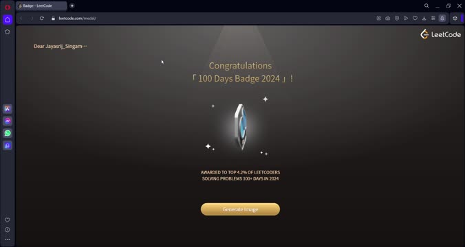 Bala Jayasri Singamsetti on LinkedIn: #100daysofcode #leetcode # ... Bala Jayasri Singamsetti on LinkedIn: #100daysofcode #leetcode # ...