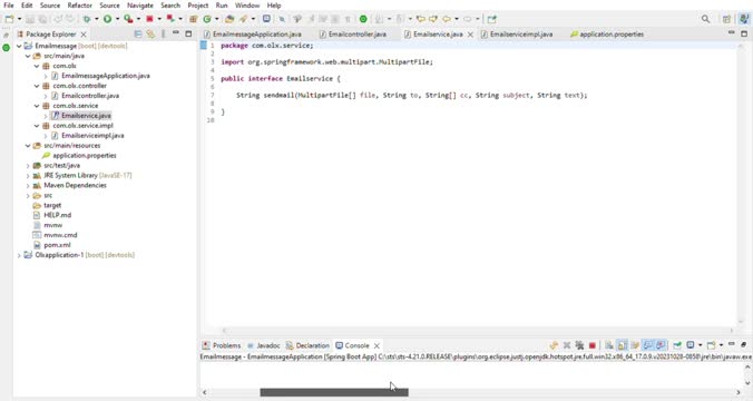 Shiva Shankar on LinkedIn: # Send Email Using springboot 1.Project ... Shiva Shankar on LinkedIn: # Send Email Using springboot 1.Project ...