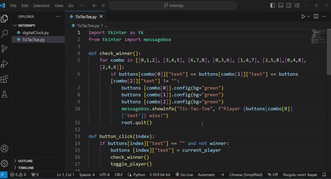 Utkarsh Verma on LinkedIn: #python #tic #internship Utkarsh Verma on LinkedIn: #python #tic #internship