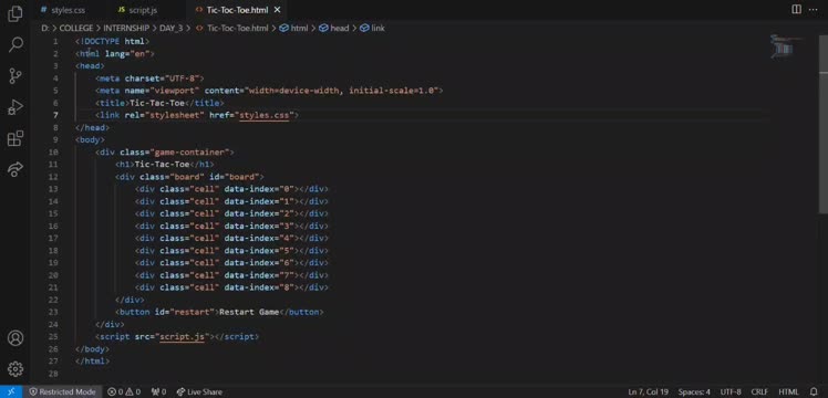 Jameer Hussain on LinkedIn: #intership #webdevelopment #prodigyinfotech ... Jameer Hussain on LinkedIn: #intership #webdevelopment #prodigyinfotech ...