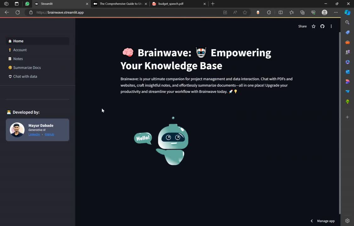 Mayur Dabade on LinkedIn: #llama3 #productivity #ai #datainteraction # ... Mayur Dabade on LinkedIn: #llama3 #productivity #ai #datainteraction # ...