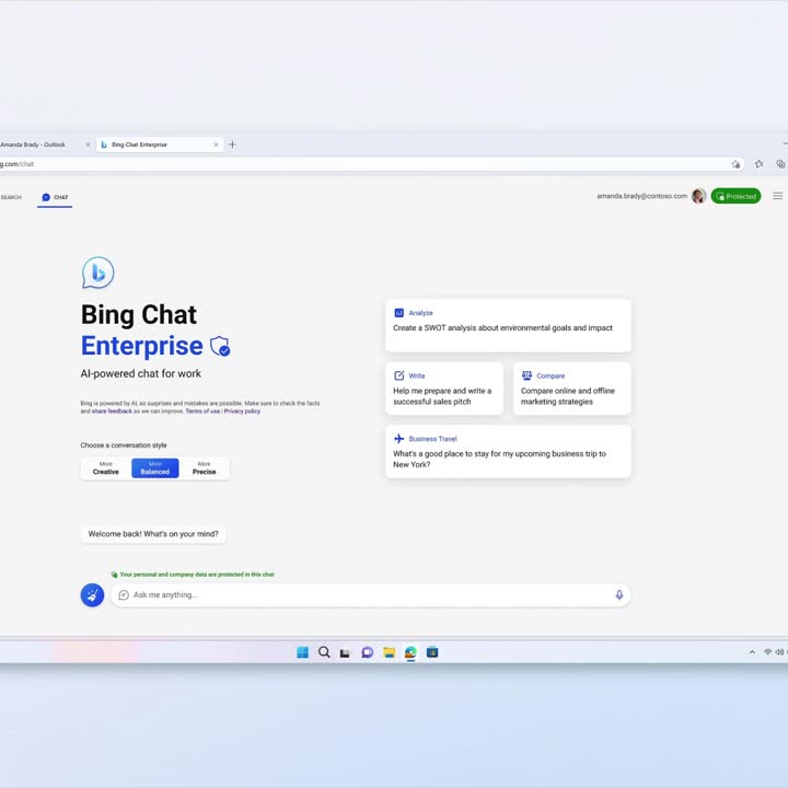 Yusuf Mehdi on LinkedIn: Announcing Bing Chat Enterprise, the AI ... Yusuf Mehdi on LinkedIn: Announcing Bing Chat Enterprise, the AI ...