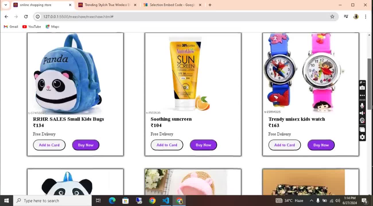 Vinoth B on LinkedIn: Creating a meeshow website using html and css.Its ... Vinoth B on LinkedIn: Creating a meeshow website using html and css.Its ...