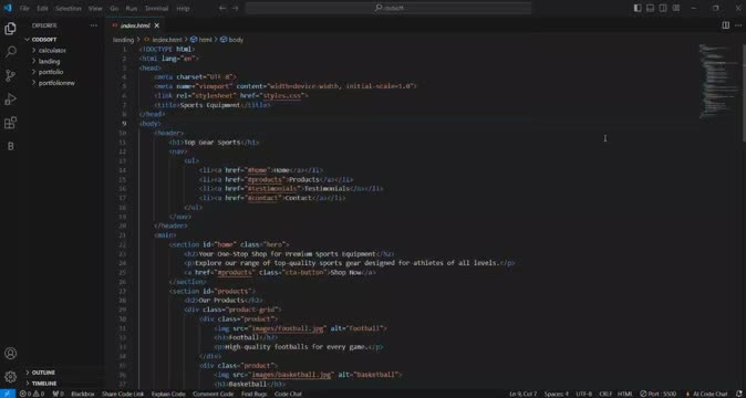 Gowtham K on LinkedIn: #codsoft #webdevelopment #internship Gowtham K on LinkedIn: #codsoft #webdevelopment #internship