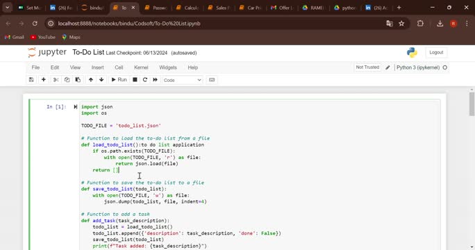 RAMELLA HIMA BINDU on LinkedIn: #python #todolist #internship #codsoft ... RAMELLA HIMA BINDU on LinkedIn: #python #todolist #internship #codsoft ...