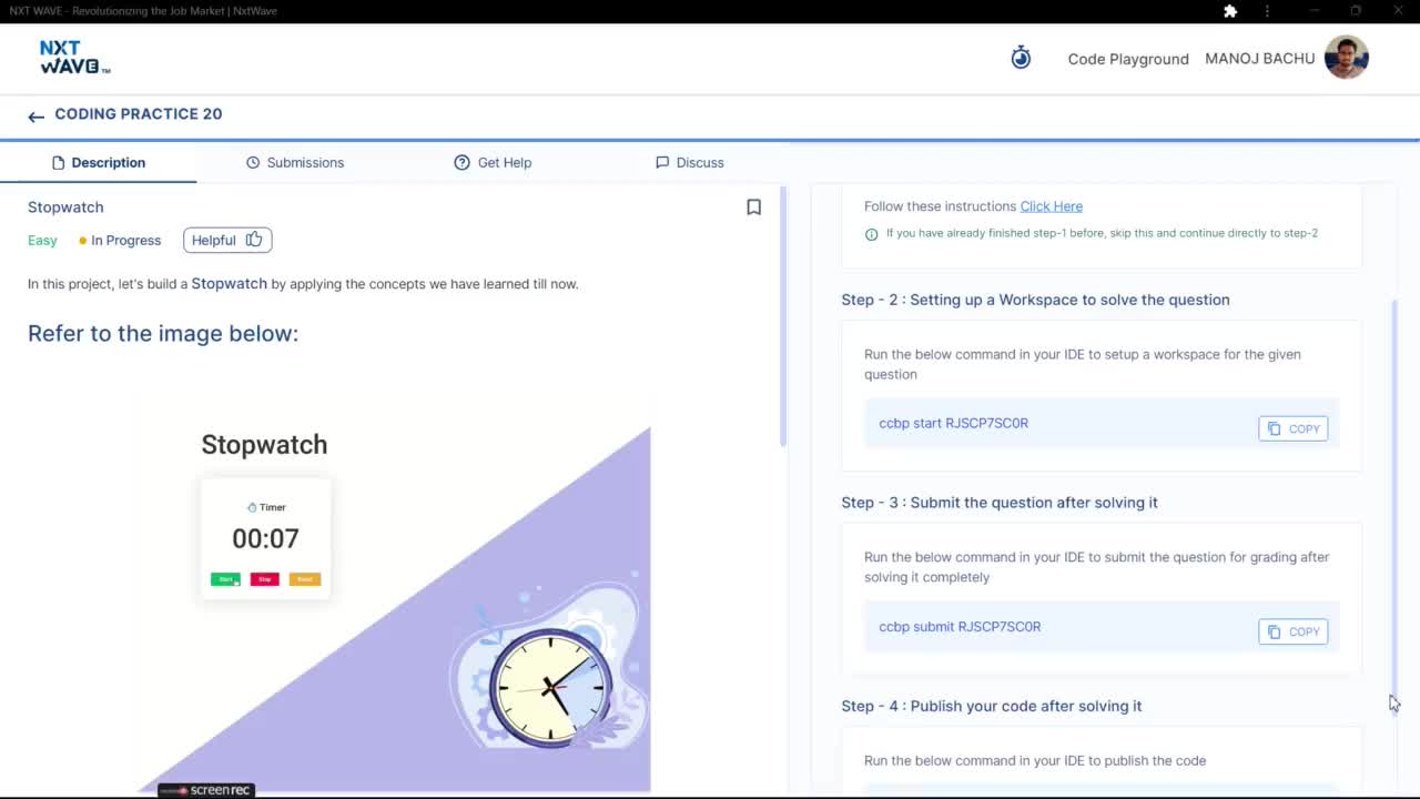Manoj Bachu on LinkedIn: #codingpractice Manoj Bachu on LinkedIn: #codingpractice