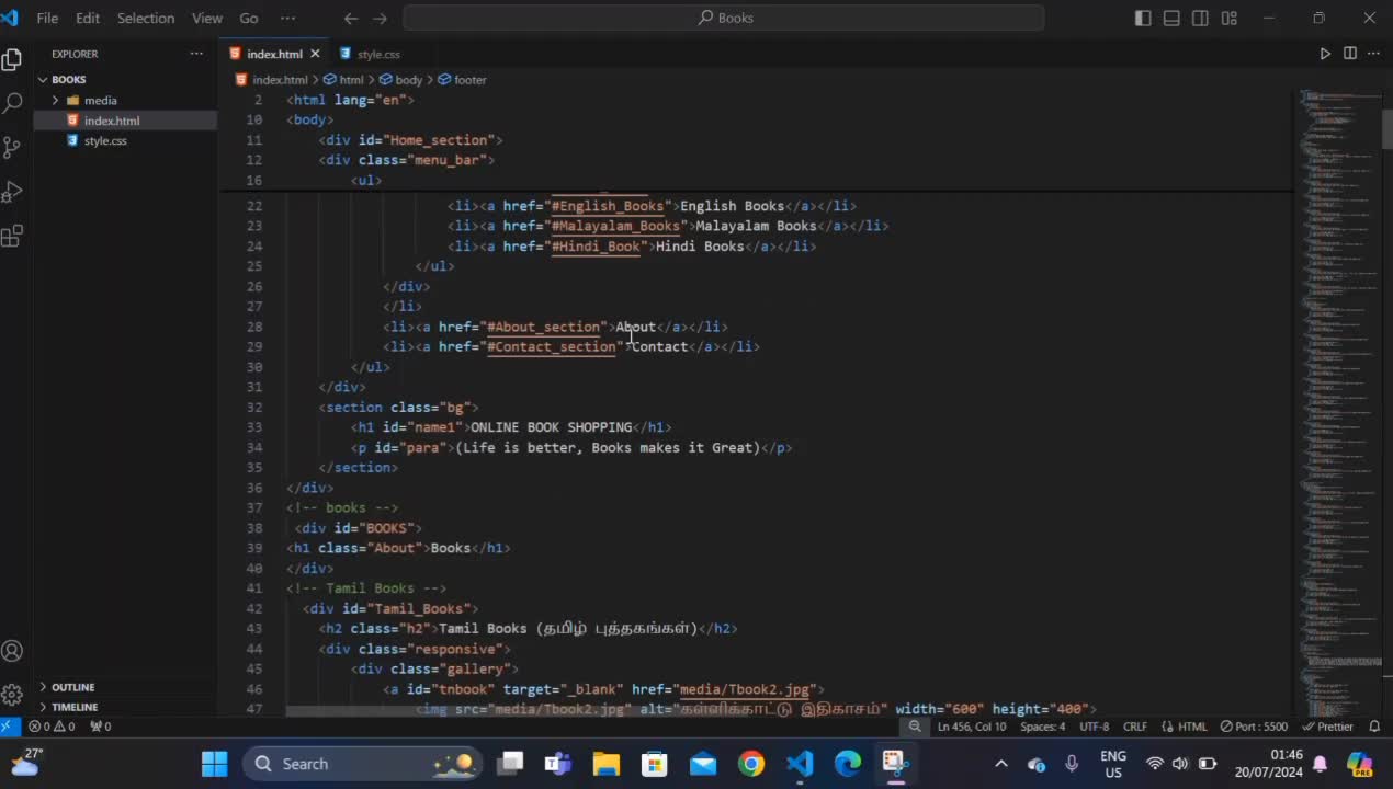 Nirmala M on LinkedIn: #webdevelopment #html #css #bookselling # ... Nirmala M on LinkedIn: #webdevelopment #html #css #bookselling # ...