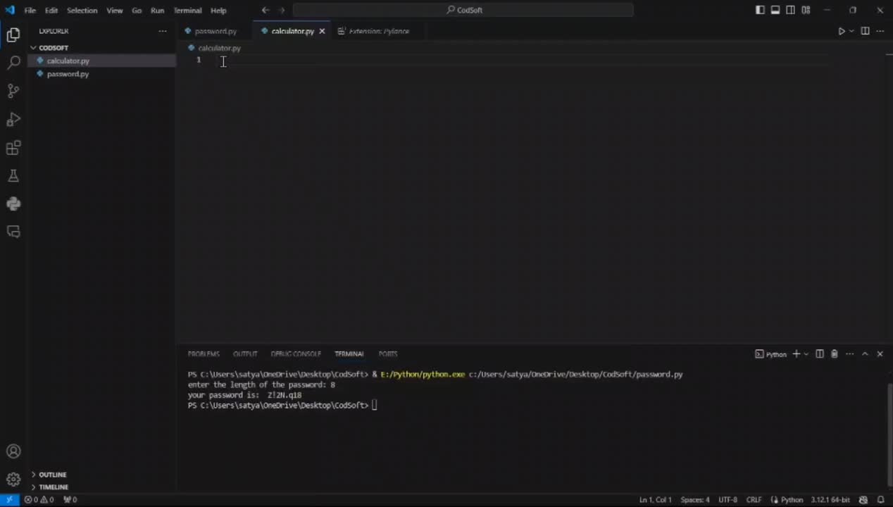 Satyam Kumar Jha on LinkedIn: #python #coding #learning #codsoft # ... Satyam Kumar Jha on LinkedIn: #python #coding #learning #codsoft # ...