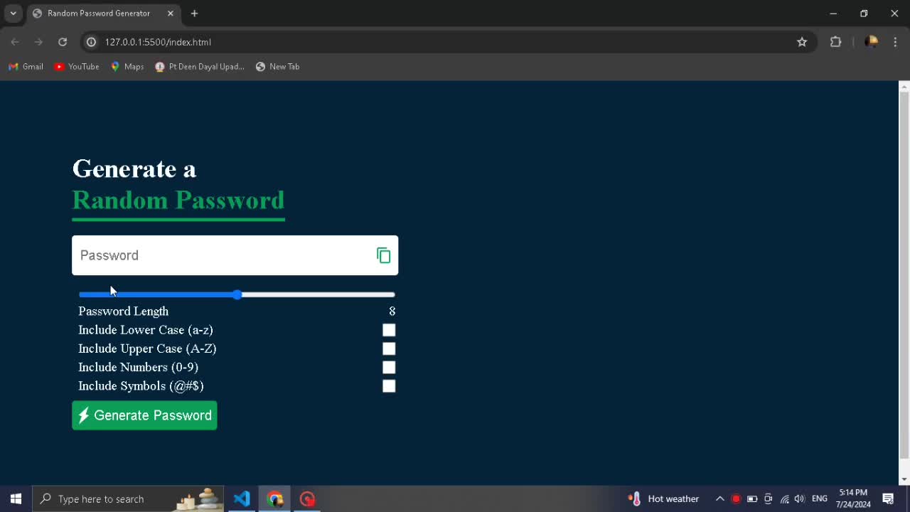 Paras Sethi on LinkedIn: #webdevelopment #passwordgenerator #javascript ... Paras Sethi on LinkedIn: #webdevelopment #passwordgenerator #javascript ...