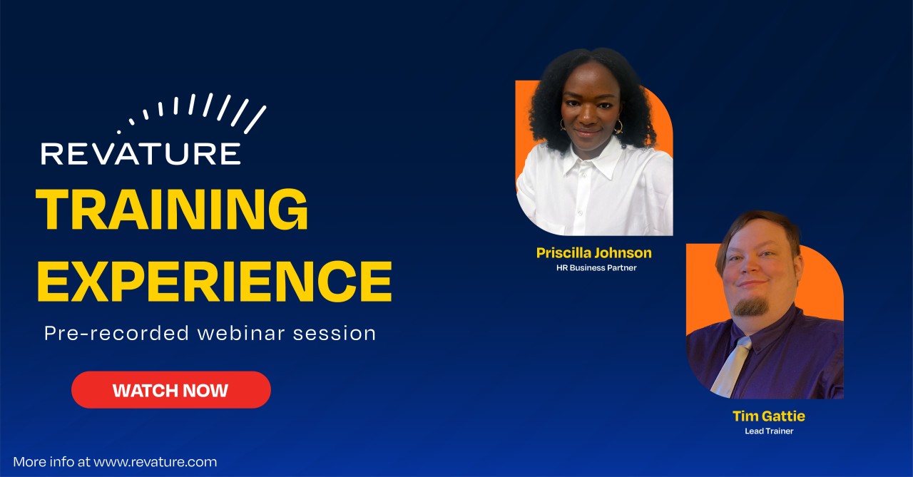 Revature on LinkedIn: #unlockingopportunities #revaturetraining # ... Revature on LinkedIn: #unlockingopportunities #revaturetraining # ...