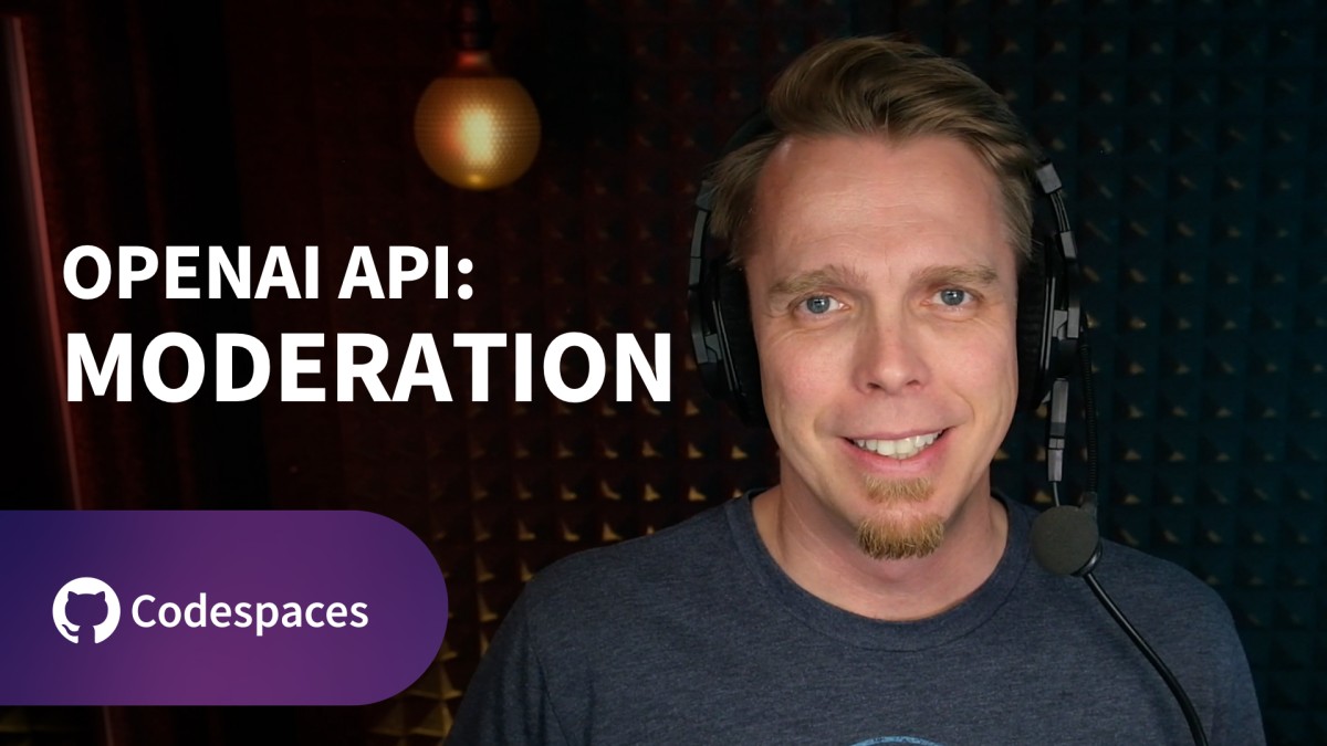 OpenAI API: Moderation Online Class | LinkedIn Learning, formerly Lynda.com OpenAI API: Moderation Online Class | LinkedIn Learning, formerly Lynda.com