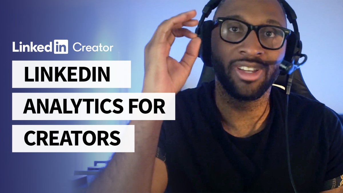 Introduction: Why analytics are important for a creator - LinkedIn ... Introduction: Why analytics are important for a creator - LinkedIn ...